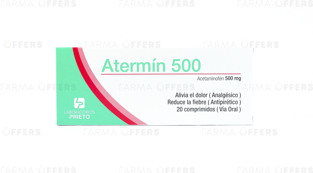 ATERMIN TABL 500MG x 20 | Farmaoffers