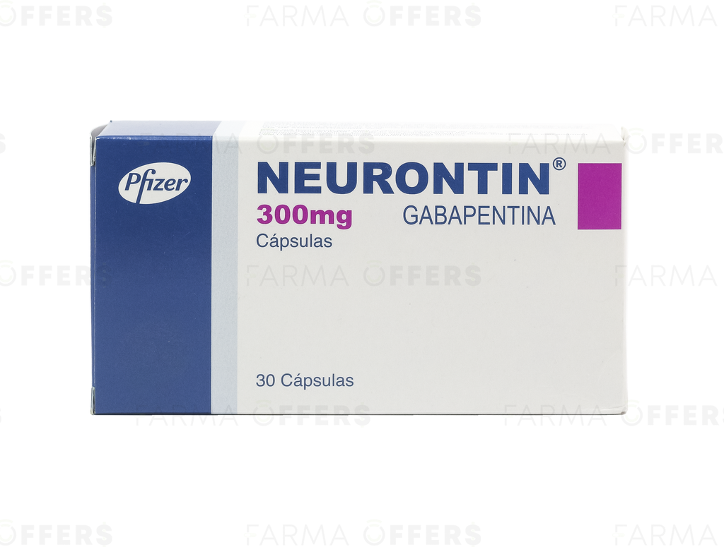 NEURONTIN CAPS 300MG, 1 de 30 | Farmaoffers