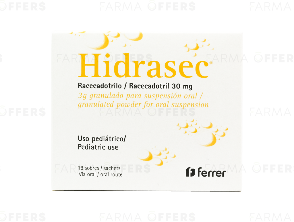 HIDRASEC GRAN SOBRES 30mg, 1 de 18 | Farmaoffers