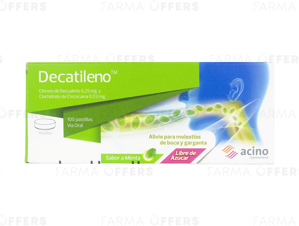 DECATILENO PAST, 1 de 100 | Farmaoffers