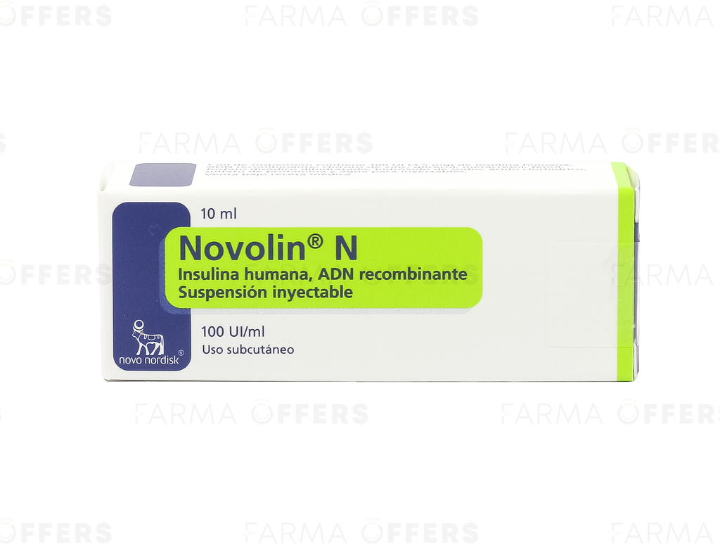 NOVOLIN N V.SC 100IU 10ML x 1 /ML | Farmaoffers