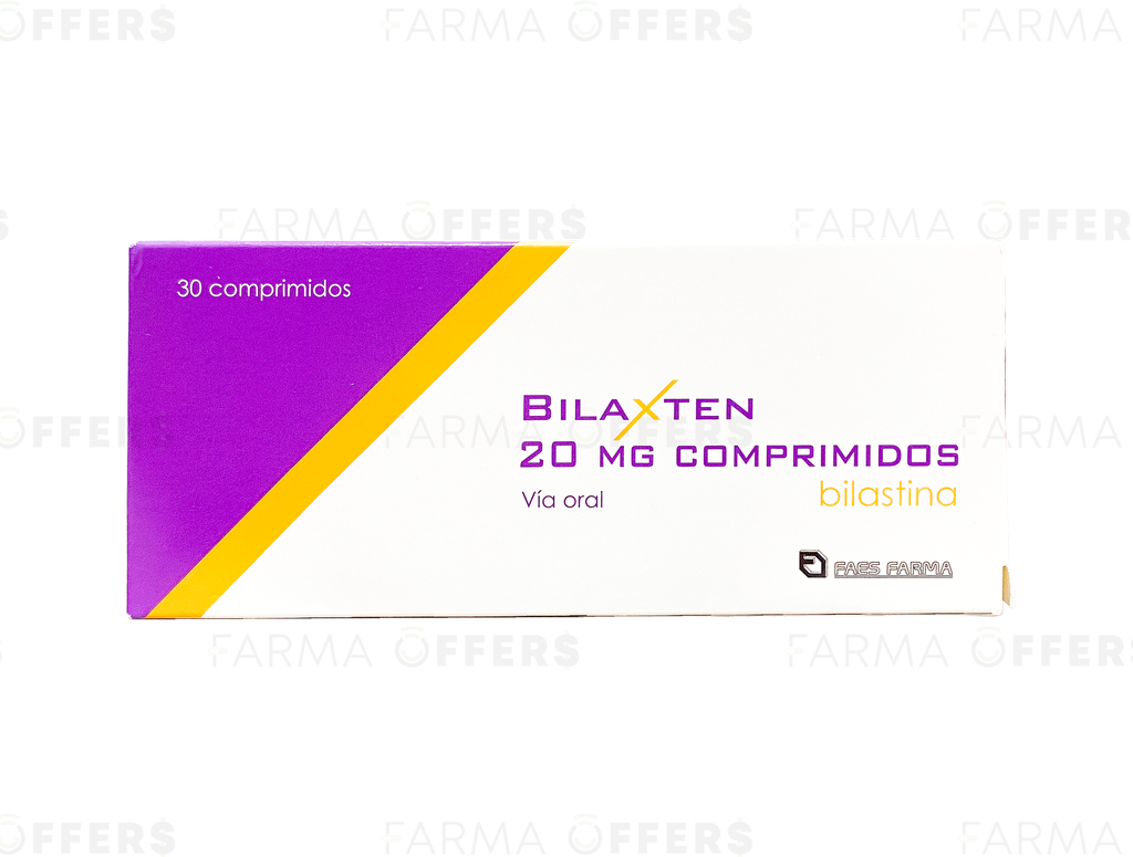 BILAXTEN TABL 20mg x 30 | Farmaoffers