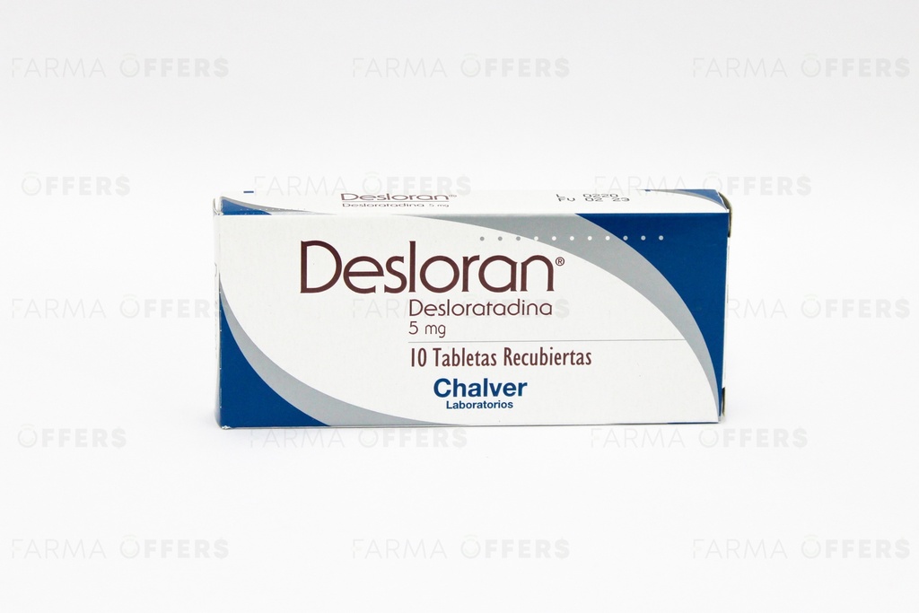 DESLORAN TABL 5.00MG, 1 de 10 | Farmaoffers