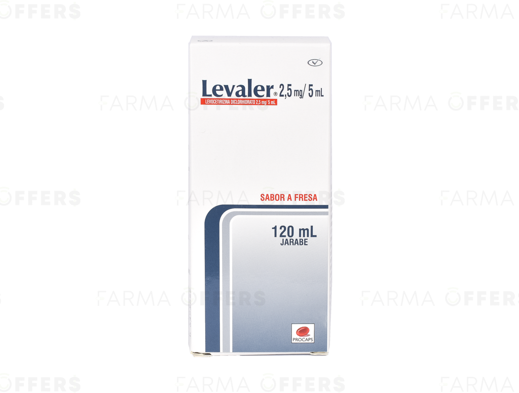 LEVALER JBE 2.50MG 120ML x 1 /5ML | Farmaoffers