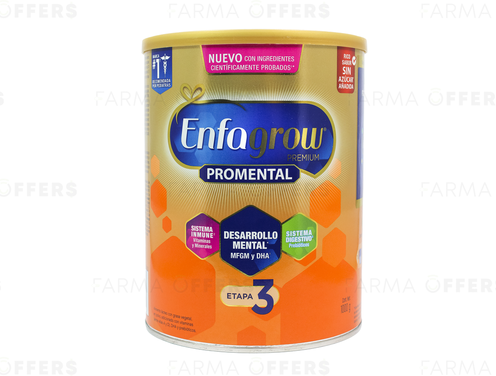 ENFAGROW 3 PREMIUM PO PROMENTAL 1000G x 1 | Farmaoffers