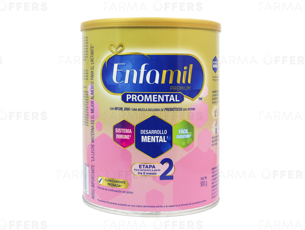 ENFAMIL PREMIUM 2 PO PROMENTAL 900G x 1 | Farmaoffers