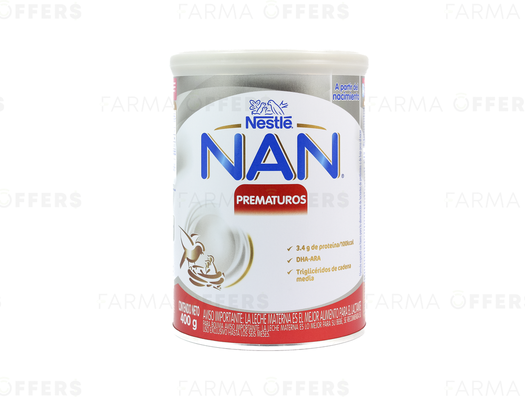 PRE-NAN POLVO 400G x 1 | Farmaoffers