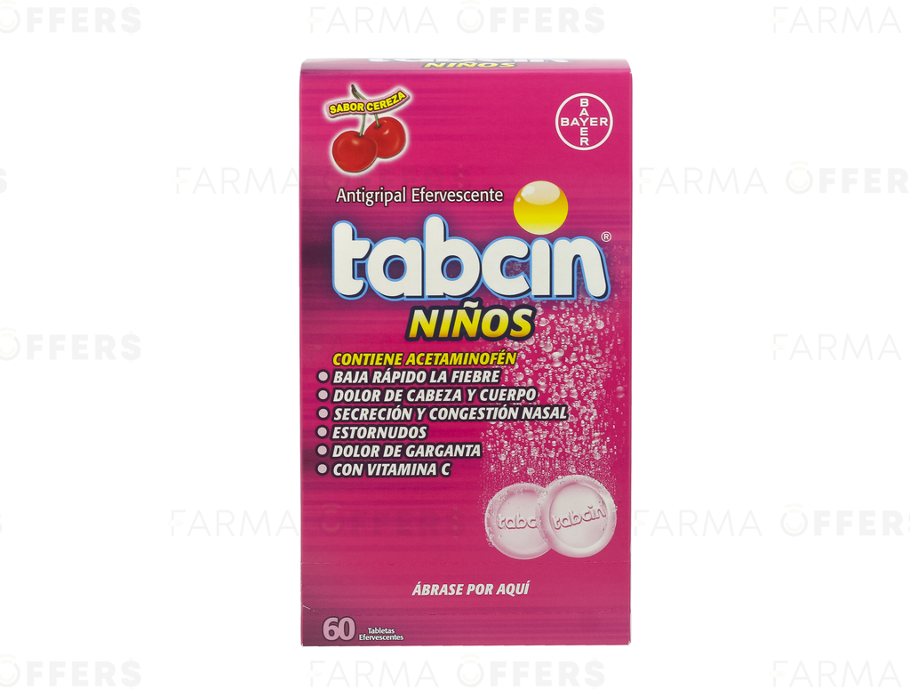 TABCIN NIÑOS X60CAPS | Farmaoffers