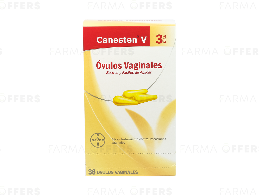 CANESTEN 0.2G, 1 de 36 OVULOS | Farmaoffers