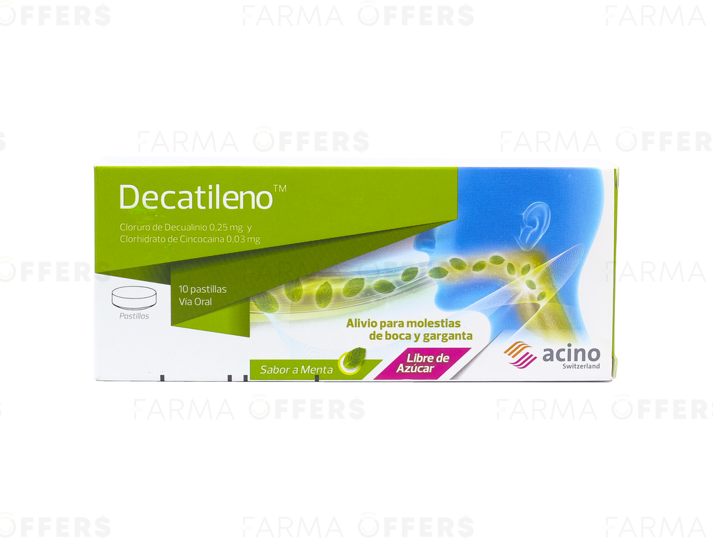DECATYLEN 0.25 MG, 1 de 10 TABS | Farmaoffers