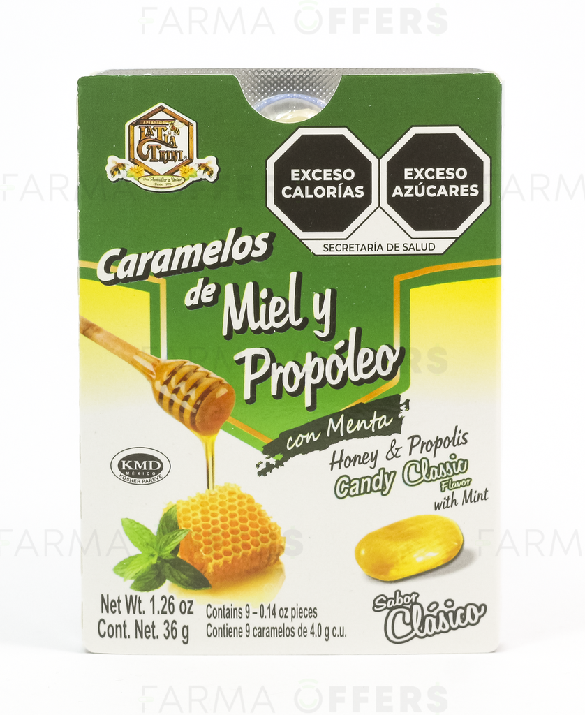 PROPOLEO Y MIEL CARAMELOS x 12 | Farmaoffers