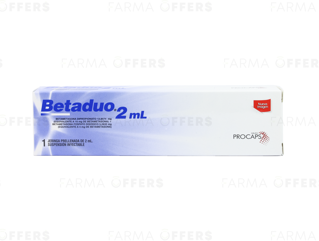 BETADUO JER.PRELLENA 2ML x 1 | Farmaoffers