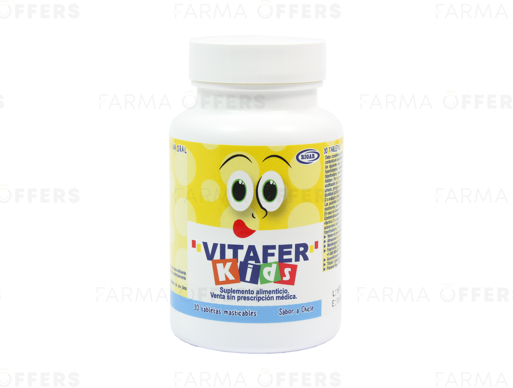 VITAFER KIDS CHICLE X 30TABS | Farmaoffers