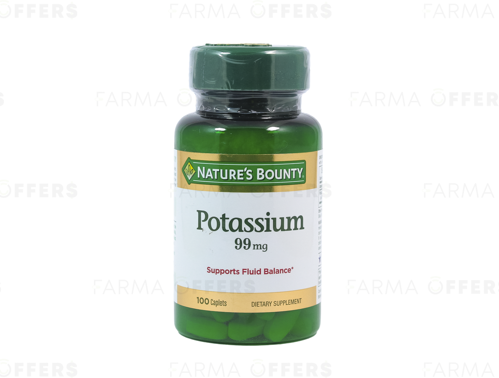 POTASSIUM GLUCONATE 595MG X 100 | Farmaoffers