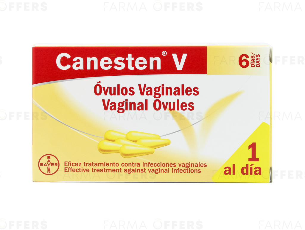 Canesten V 100MG, 1 de 6 OVULOS | Farmaoffers