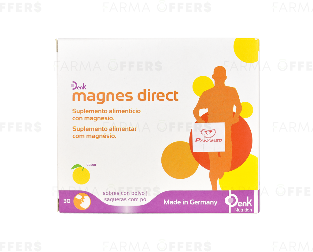 MAGNES DIRECT SOBRES 400MG 0.4G, 1 de 30 | Farmaoffers